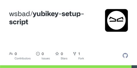 Github Wsbadyubikey Setup Script