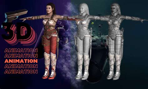 3d Game Character Animation 3d Model Rigging Unreal Game Animation