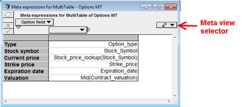 Multitable Analytica Docs