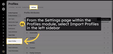 import user data using the teamworks hub user data importers