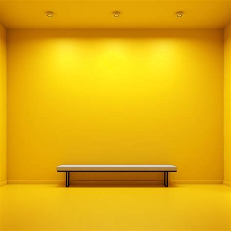 Premium AI Image Yellow Background