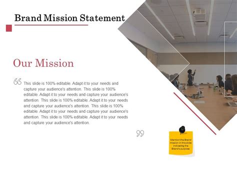 Brand Mission Statement Ppt Powerpoint Presentation Styles Brochure Graphics Presentation