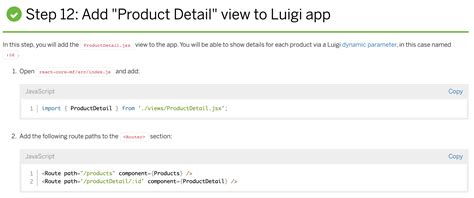 Build Luigi App With React · Issue 31 · Sap Archiveissues · Github