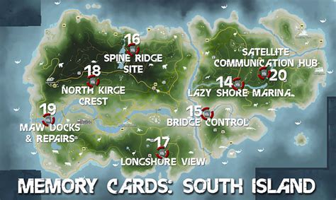 Far Cry Memory Cards Locations Guide Memory To Spare South Island HubPages