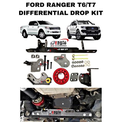Opt Front Bolt On Diff Drop Kits For Ford Ranger T Ford Ranger T Mazda Bt Wd X On