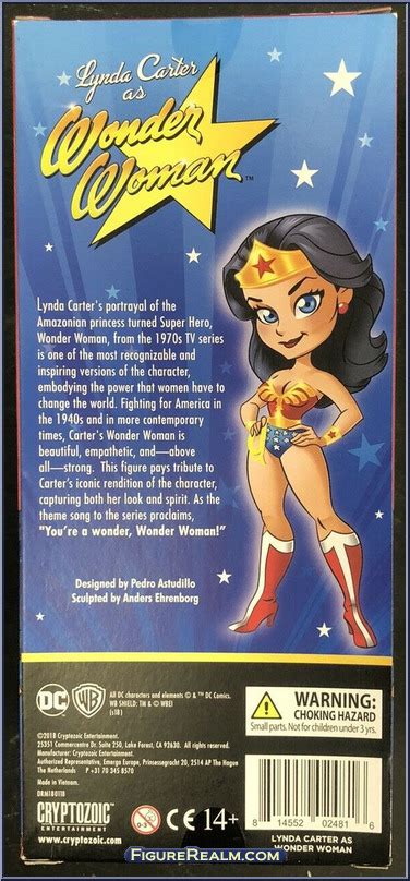Lynda Carter Wonder Woman Dc Vinyl Cryptozoic Entertainment