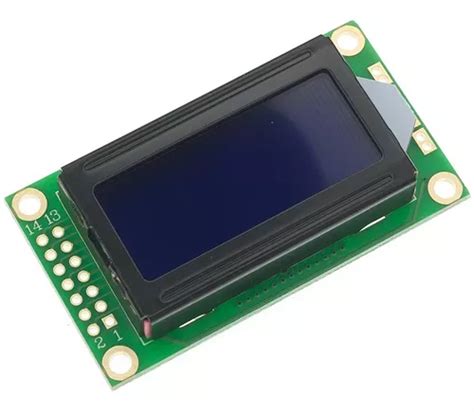 Display Lcd 8x2 Tela 0802 Azul Com Backlight Para Arduino Mercadolivre