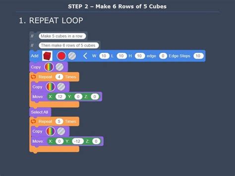 pattern play in tinkercad codeblocks tinkercad