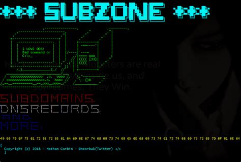 github ncorbuk subzone subzone subdomains dns records and more
