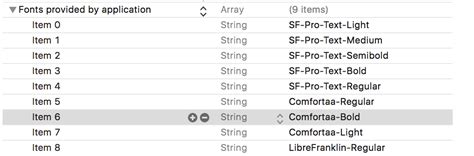 Ios Custom Fonts Bug Stack Overflow