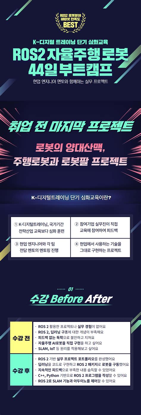 Ros2 자율주행 로봇 44일 부트캠프 요즘것들