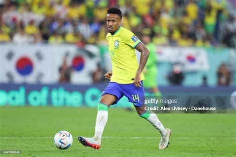 Eder Militao Of Brazil During The Fifa World Cup Qatar 2022 Round Of