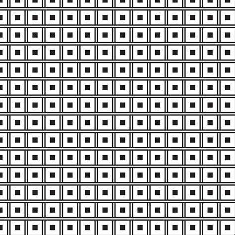 Abstract Geometric Black White Line Rectangle Dot Pattern Art Perfect