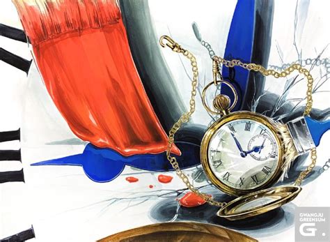 회중시계 붓 기초디자인 2024 회중 시계 금속 질감