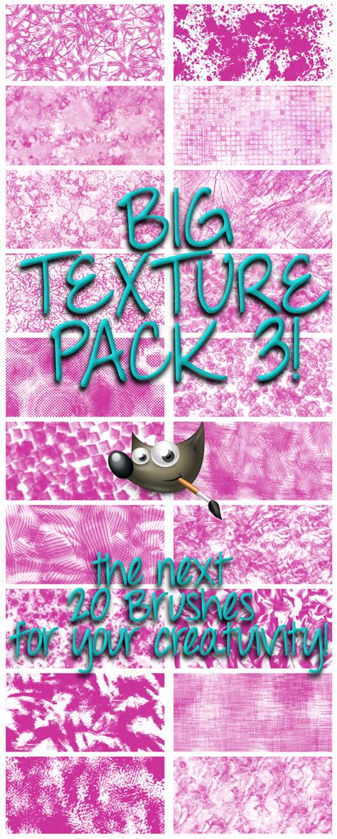 GIMP Texture Brush Set By Chrisdesign On DeviantArt