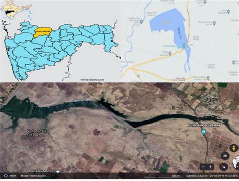 Map Of Bahula Dam And Its Nearby Areas Pachora Jalgaon Maharashtra