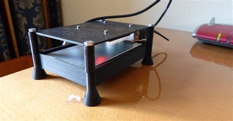 raspberry pi squeezebox server with 3d printed enclosure