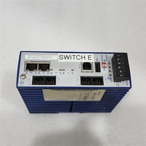 Hirschmann Rs20 Industrial Ethernet Switch Rs20 0400m2m2sdaehh04 1 01 Are Marine