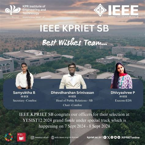 Ieee Kpriet Sb On Linkedin Ieeeyesist12 Ieeekpriet Innovation Doso Proudmoment Globalstage…