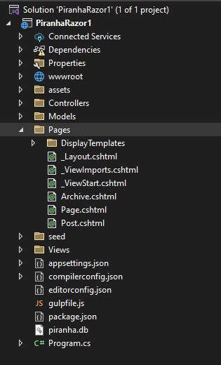 getting started with piranha cms selarom dot net