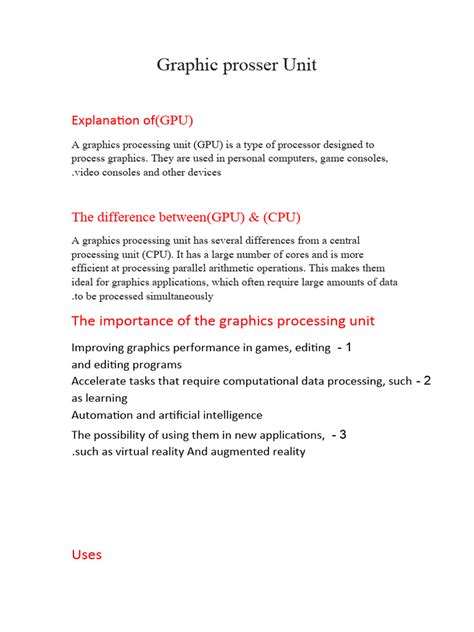 graphic prosser unit download free pdf graphics processing unit