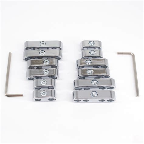 Spark Plug Wire Separators 2 Sets Of Black Organize 7mm And 8mm Wires