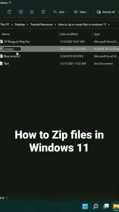 How To Zip Files In Windows 11 Youtube