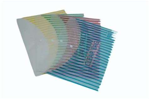 My Clear Bag File Folder At ₹ 9 Piece My Clear Bag Manufacturers Megha Files In New Delhi