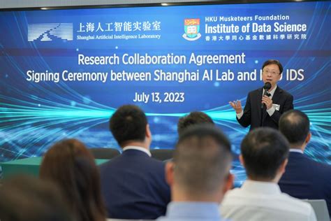 Hku And Shanghai Ai Lab Signed Research Collaboration Agreement Strong Joint Force In Talent