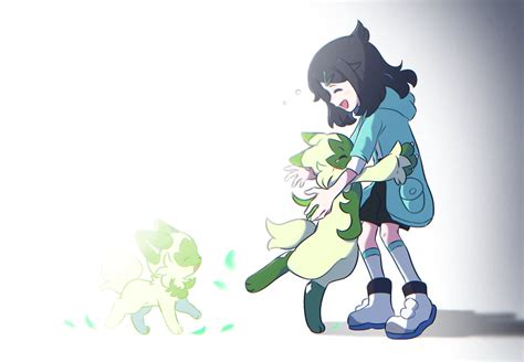 Sprigatito Liko And Floragato Pokemon And 2 More Drawn By