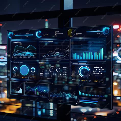 Premium Photo Scada Automation Control Data Acquisition Technology