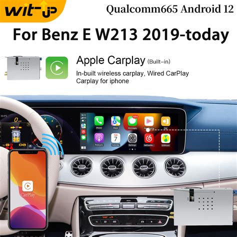 Wit Up Android Carplay Adapter For Mercedes E W213 12 3 Ntg6 0 Mbux Wit Up Media Refit Tech