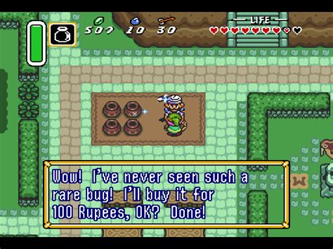 A Link To The Pasts Rare Bug Rretrogaming