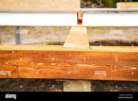 Building Construction Of Wooden Frame House Made Of Sip Structural