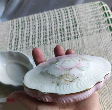 Винтаж Старинная шкатулка фарфоровая Limoges Лимож Франция купить в интернет магазине Ярмарка