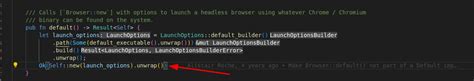 breaking latest chrome breaks creating browser object steps to