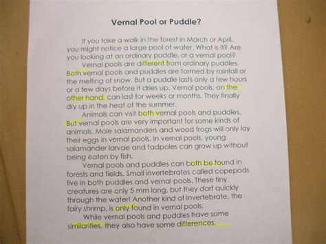 Emily S Enrichment Corner Text Structure Compare And Contrast