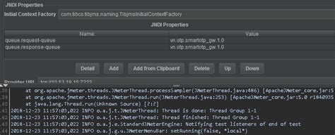 Can Not Test Load Jmstibco Ems Using Jmeter Stack Overflow