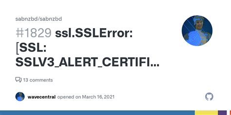 ssl sslerror [ssl sslv3 alert certificate unknown] sslv3 alert