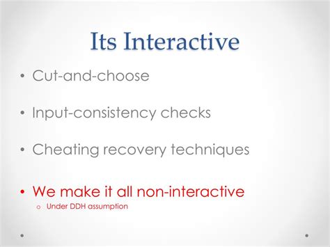 ppt efficient non interactive secure computation powerpoint