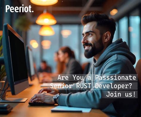 Rust Hiring Iot Deeptech Job Peeriot