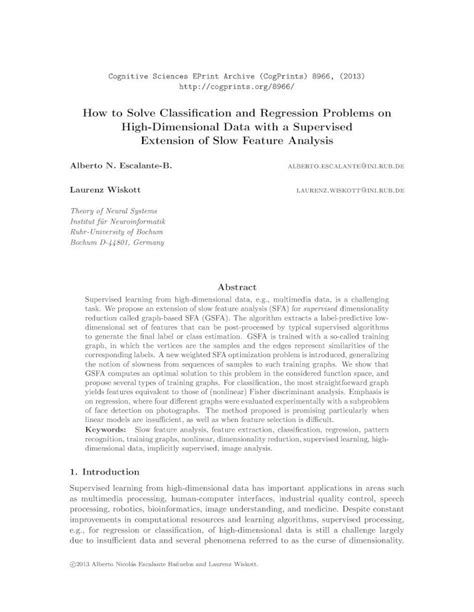 pdf how to solve classi cation and regression … 8966 1