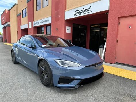 Best Window Tint For Tesla Model Y Comp Blackout
