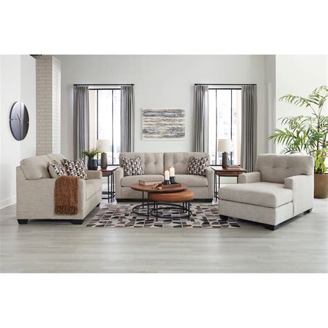 Ashley Signature Design Mahoney 3100435 Contemporary Loveseat With