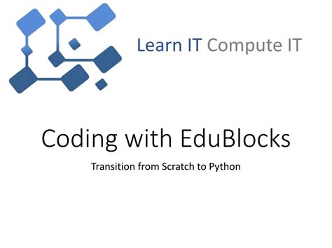 ppt edublocks transition from scratch to python powerpoint
