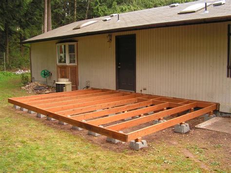 How To Build A Deck Using Deck Blocks EHow
