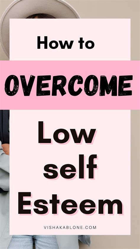 How To Overcome Low Self Esteem Self Esteem Activities Low Self