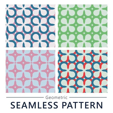 Premium Vector Geometric Seamless Vector Pattern N168