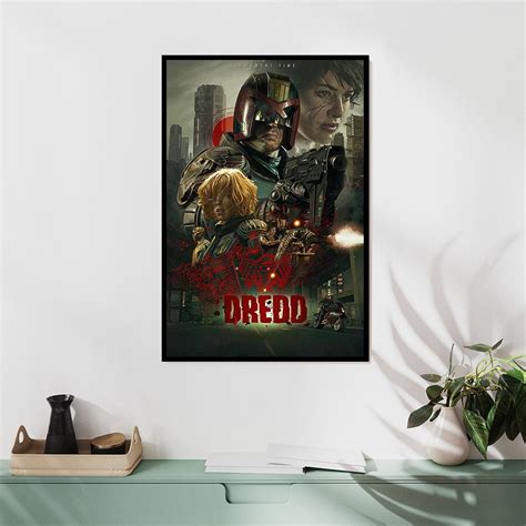 Dredd Movie Poster Classic Vintage Film Poster Room Decor Art Poster