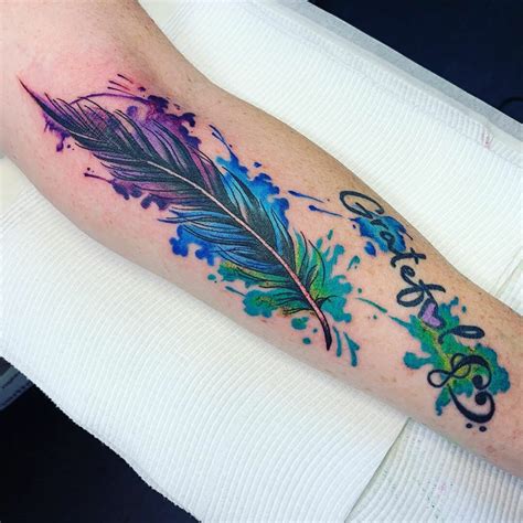 101 Amazing Feather Tattoo Designs You Need To See Outsons